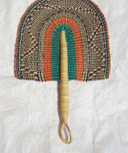 Handmade Straw fans – Bolgatanga Baskets