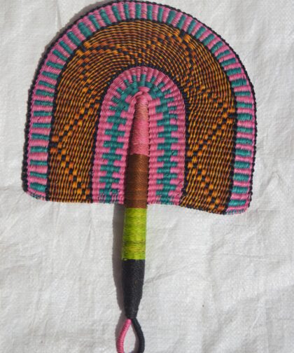 Handmade Straw fans – Bolgatanga Baskets