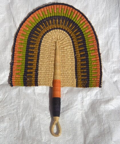 Handmade Straw fans – Bolgatanga Baskets